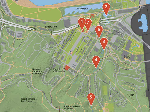 Itinerary: Watershed Loop | Hiking in San Francisco | The Presidio (San ...