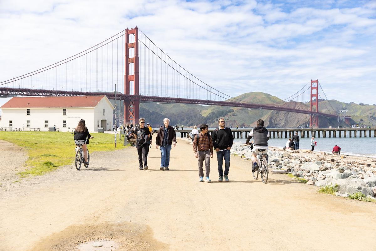 Golden Gate Promenade / Bay Trail - The Presidio (San Francisco)