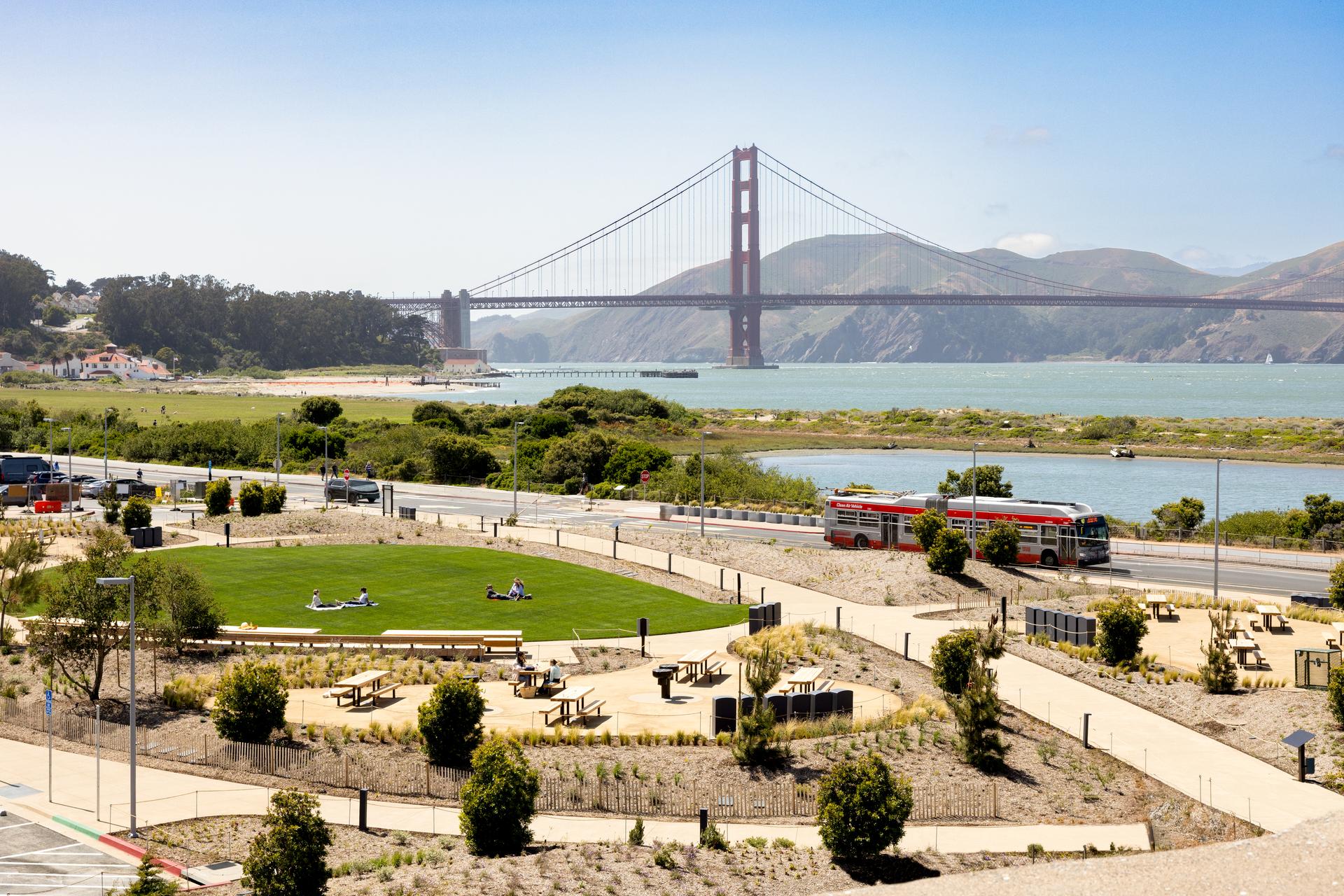 Outpost Meadow Picnic Area | Presidio Tunnel Tops | The Presidio (San ...